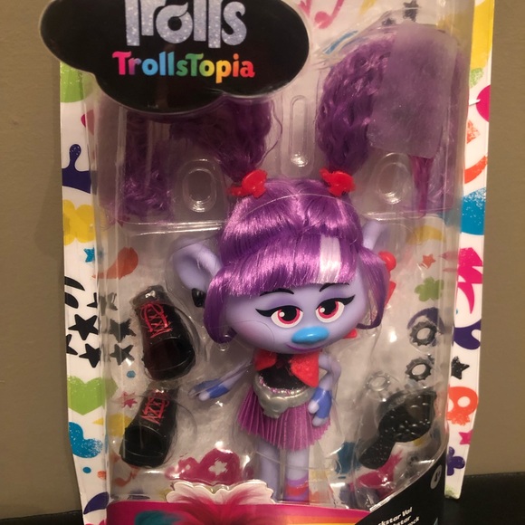 Dreamworks | Toys | Dream Work Trollstopia 8 Rockstar Val Doll | Poshmark